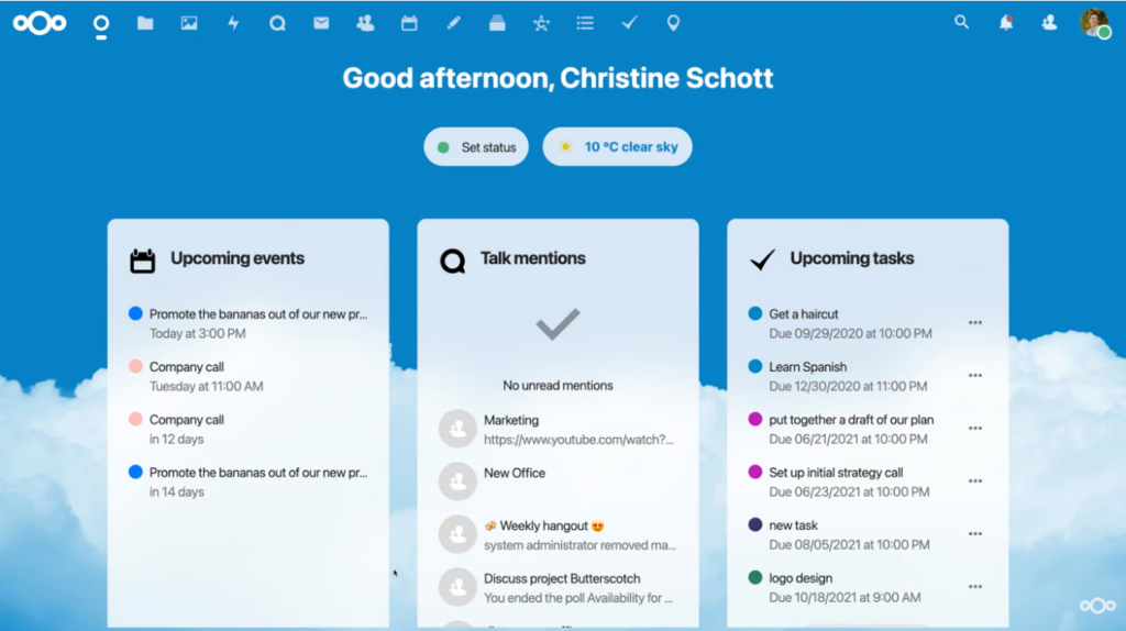 Nextcloud Hub 3 / Nextcloud 25 – Community release - Marco Noechel